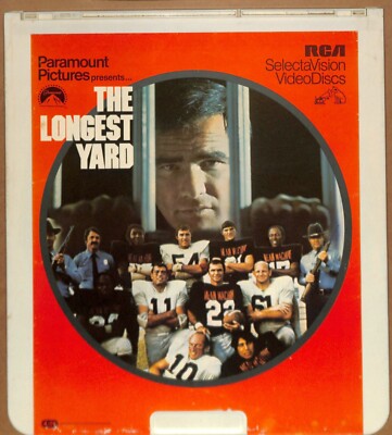 The Longest Yard (1974) Vintage CED Videodisc TESTED WORKING | eBay