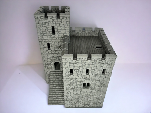 Medieval Stone Castle Terrain for DND and Tabletop Games, Tabletop ...