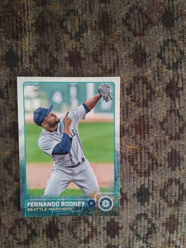 2015 Topps...Fernando Rodney #52...Base...Seattle Mariners | eBay
