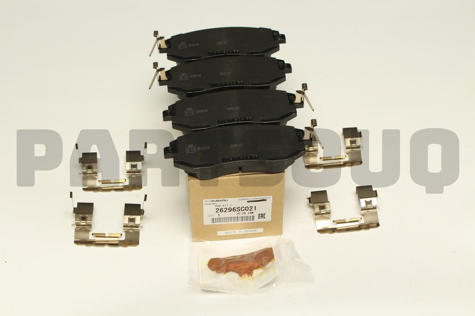 26296SC021 Genuine Subaru PAD KIT-F 26296-SC021 | eBay