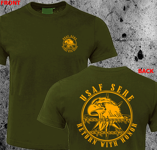 SERE Survival Evasion Resistance Escape USAF Army - custom t-shirt | eBay