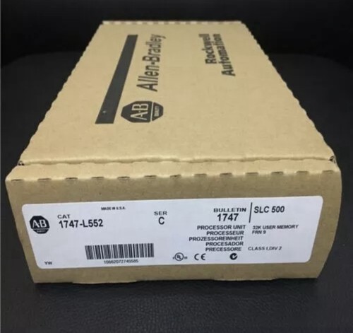 New Sealed AB 1747-L552 /C SLC 500 SLC 5/05 CPU Processor Unit 1747L552 ...