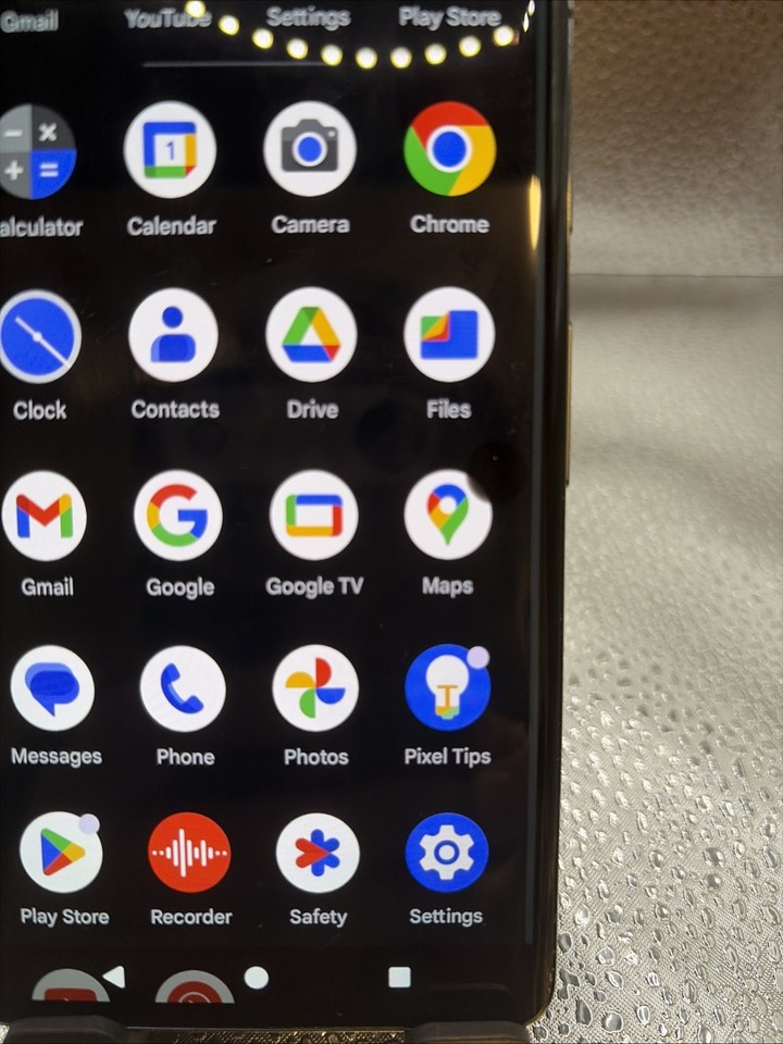 Google Pixel 7 Pro (128GB, Black) – Unlocked – Dead Pixel (Right Side ...