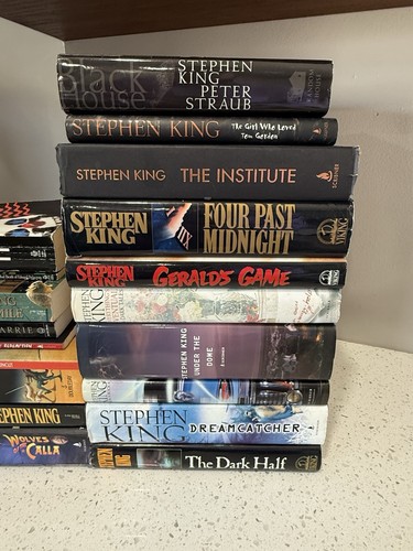 Stephen King Hardback & Paperback Novel Lot Of 17 & 3 Audio Books! | eBay