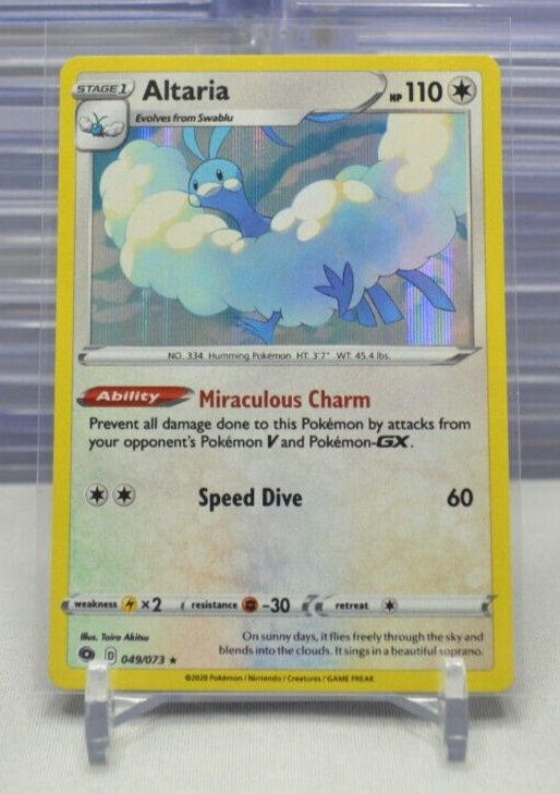 2020 Pokémon TCG Altaria Champion's Path 049/073 Holo Holo Rare 4-A | eBay