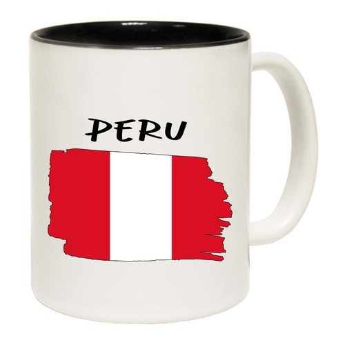 Peru Country Flag Nationality Coffee Mug Drinking Mugs GIFT BOXED BOXED ...
