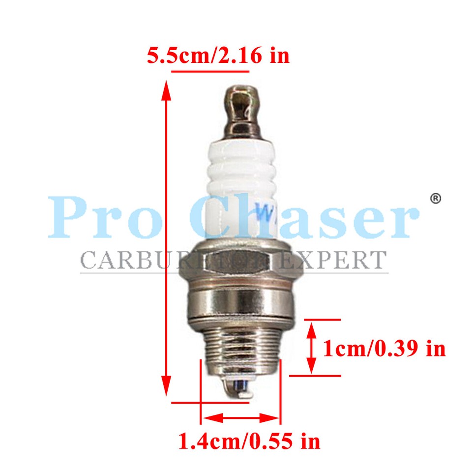 4x Spark Plug for Craftsman 358.350990 18" 42cc Gas Chainsaw | eBay