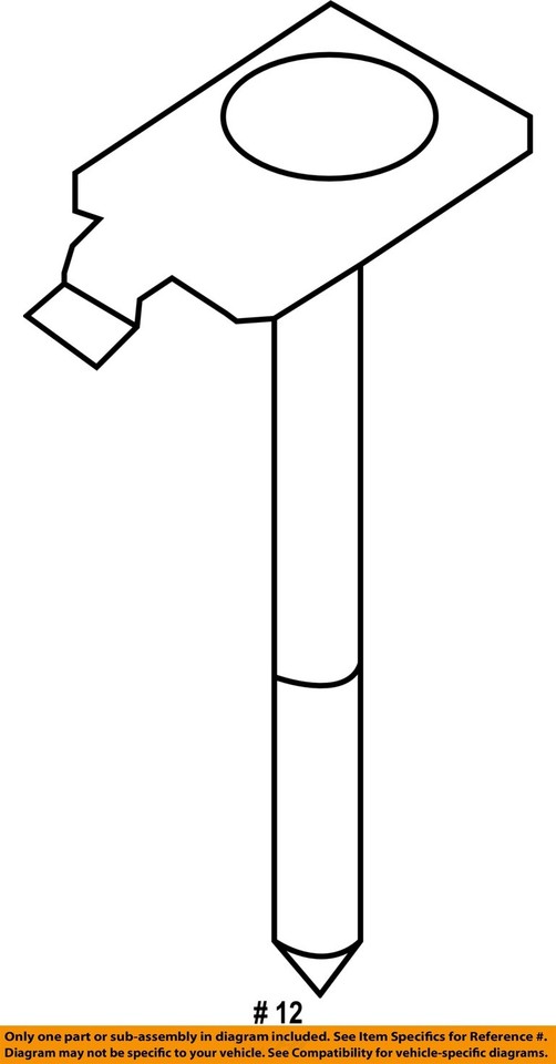 FORD OEM 10-14 Mustang-Engine Cradle Mount Bolt W711805S439 | eBay