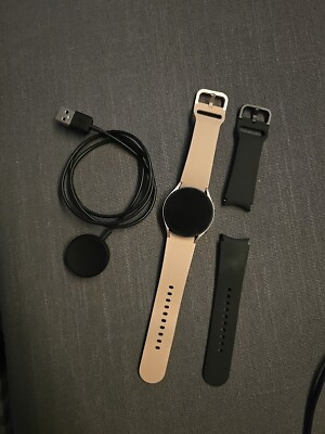 Samsung Galaxy Watch4 SM-R860 40mm Aluminum Case with 2 Sport Bands | eBay