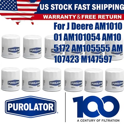 For John Deere AM101001,AM101054,AM105172,AM105555,AM107423 12-Oil ...