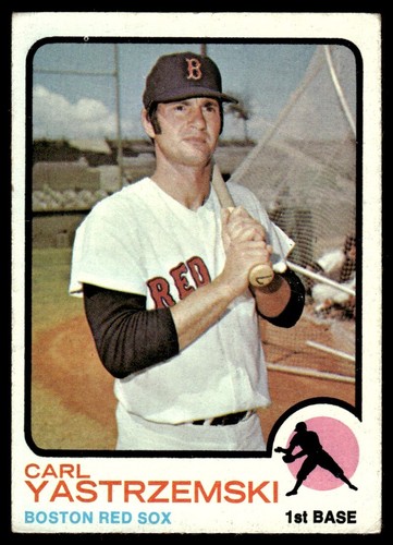 1973 Topps Baseball Card Carl Yastrzemski Boston Red Sox #245 VG-EX | eBay