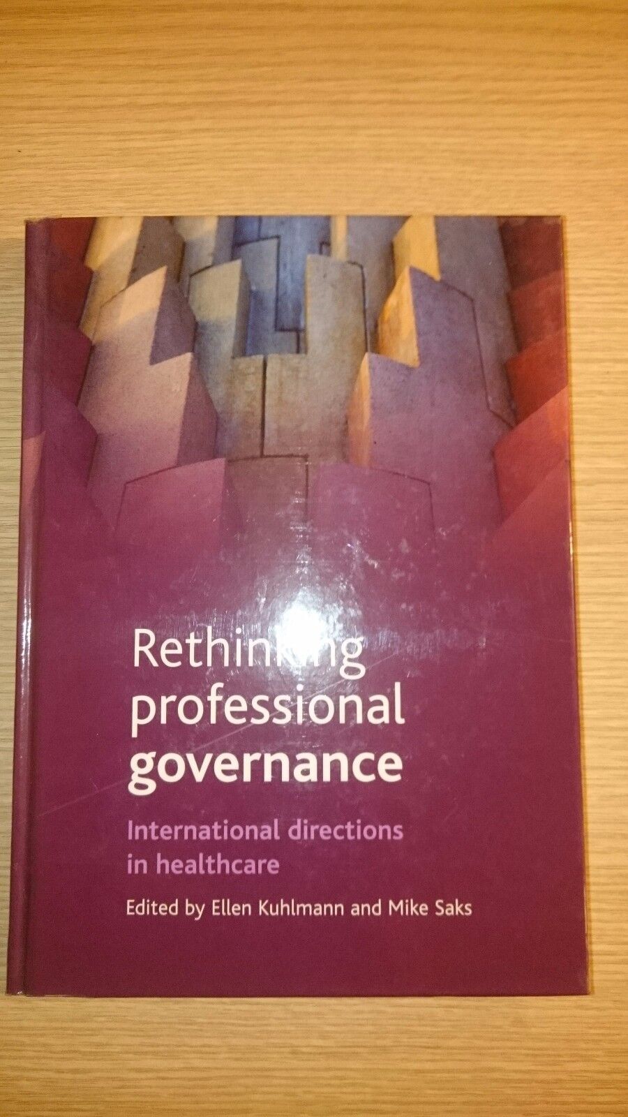 Rethinking Professional Governance: International D - Ex Library Book ...