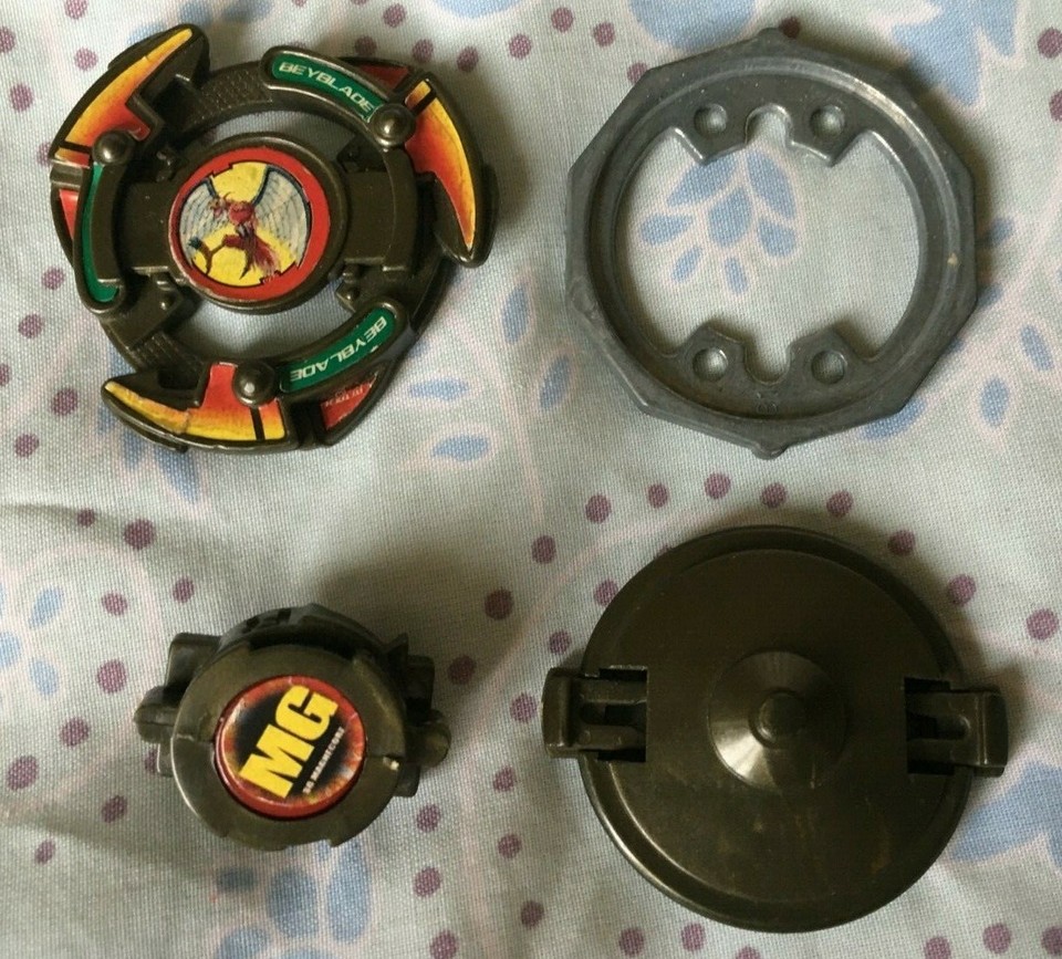 BEYBLADE PLASTIC GEN TAKARA GENUINE USED BEYBLADES ACCESSORIES HASBRO ...