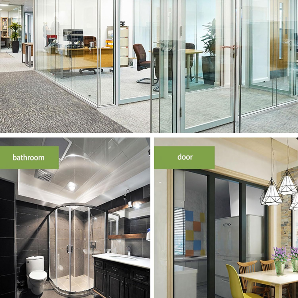 4Mil Clear Window Security Film, Shatterproof Film, Transparent Self ...