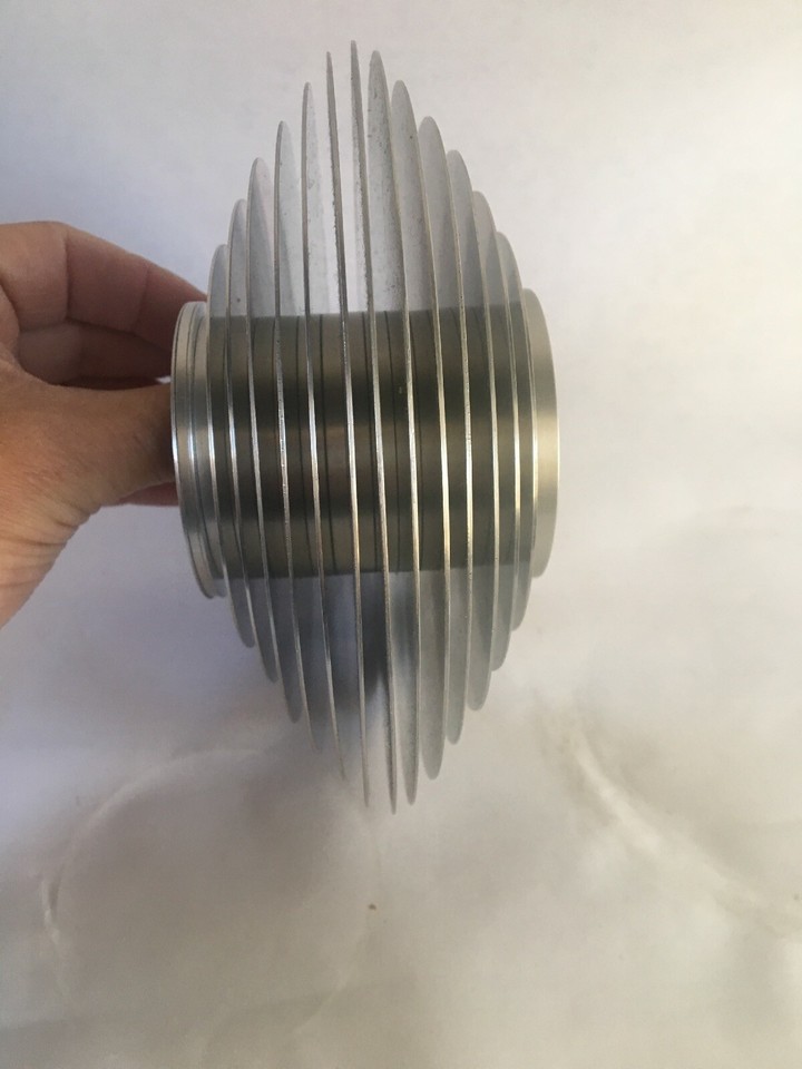 Avedis Baghsarian Saturn Satellite Vase Anodized Aluminum Disks ...