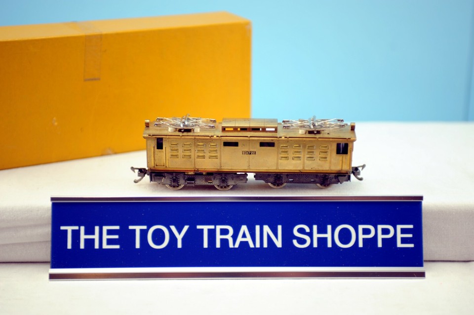 KEN KIDDER MODELS 4004 ED-17 BOX CAB ELECTRIC LOCO. BRASS. HO GAUGE ...