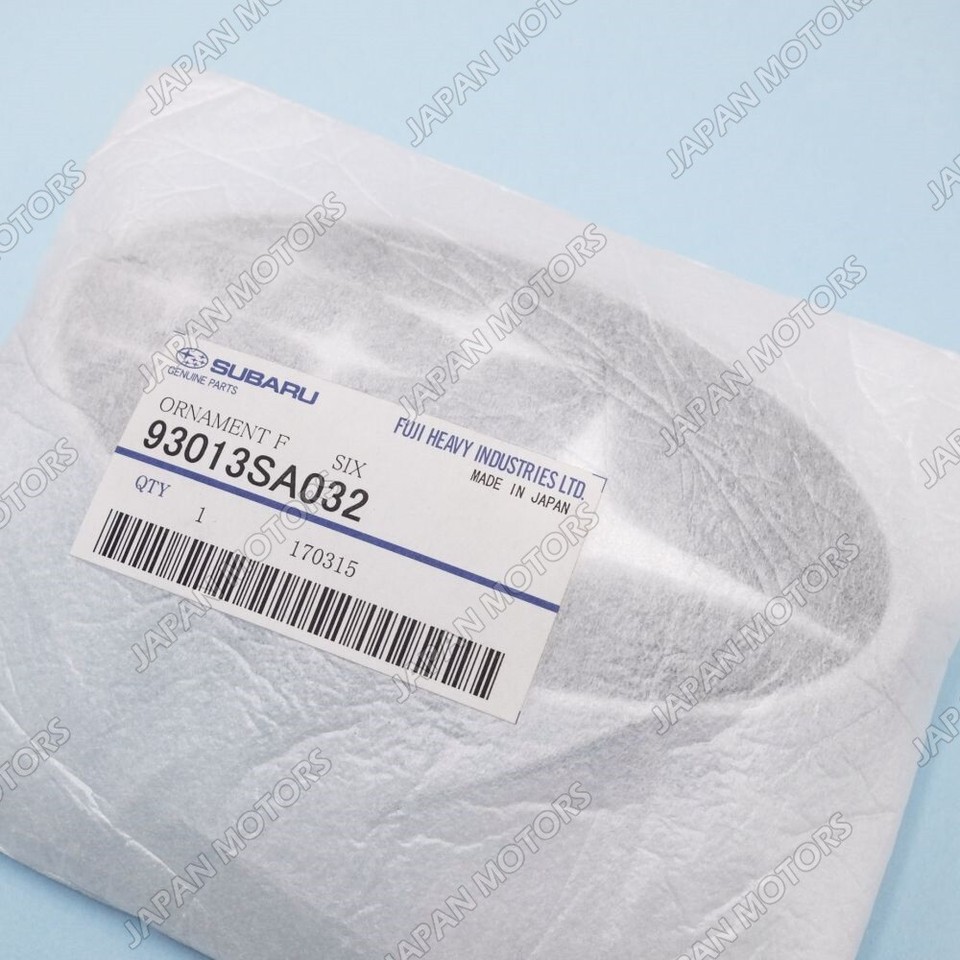 GENUINE Subaru Front Grille Emblem 2006-2014 Impreza Legacy WRX STi ...