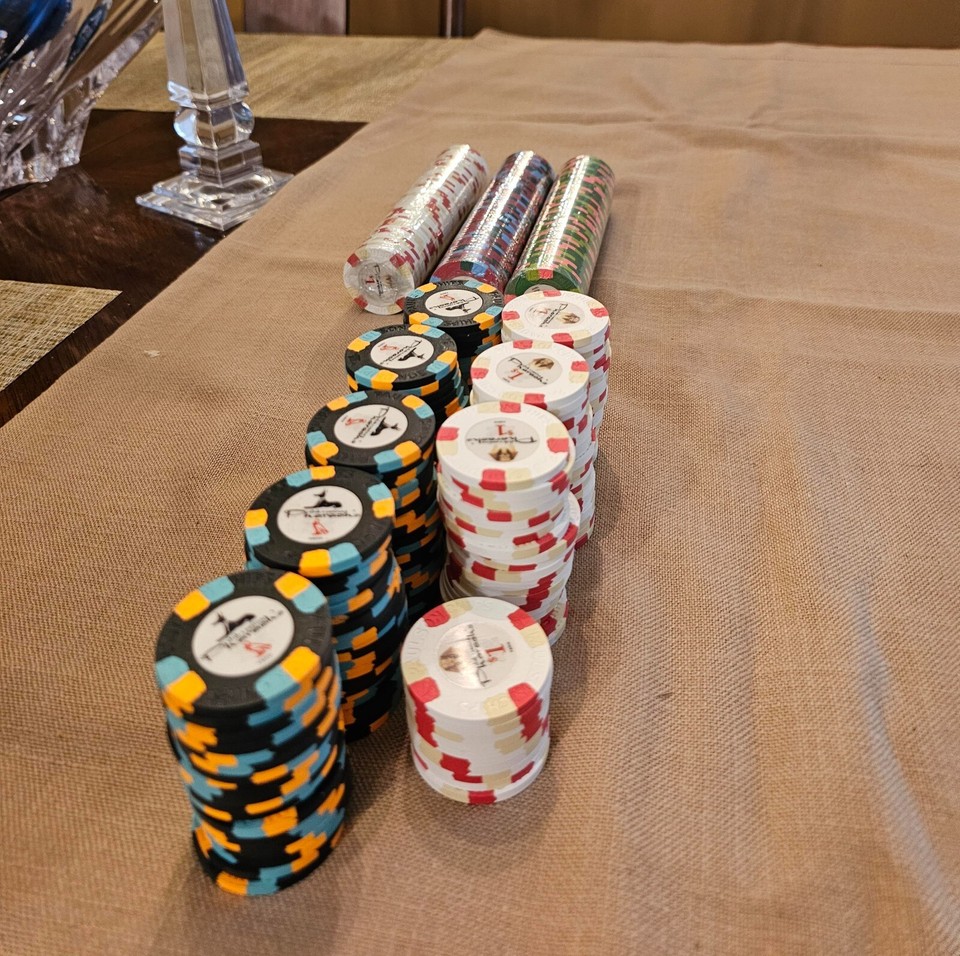 PAULSON Pharaoh Clay Poker Chips | eBay