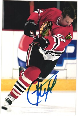 Craig MacDonald Autographed 4x6 Color Photo Chicago Blackhawks #27 | eBay