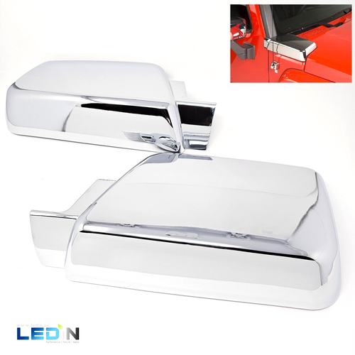 Chrome Hood Intake Cover Cap Molding For 2006-2010 HUMMER H3 ...