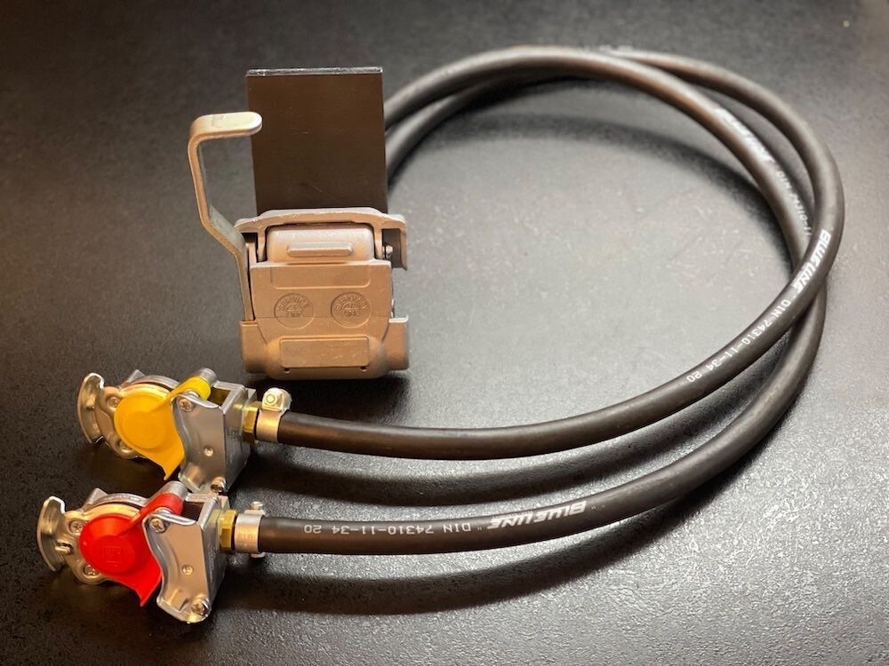 Duomatic Umrüstsatz Adapter Schlepper Duo-Matic Wabco Zweikreis ...