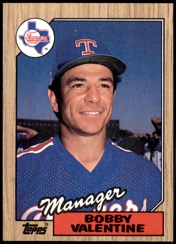 Bobby Valentine #118 1987 Topps | eBay