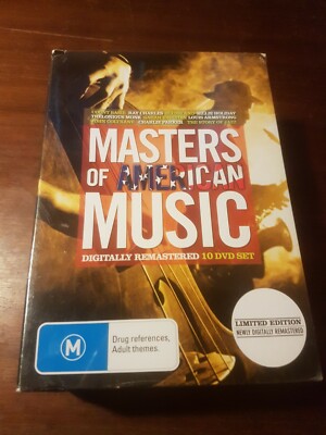 Masters of American Music (10 DVD Box Set)..REG 4..NEW & SEALED NTSC ...