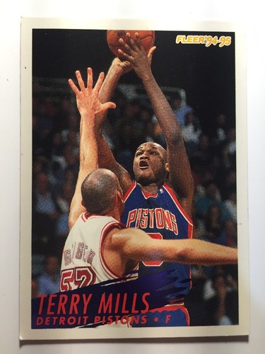Fleer'94-95 Card N71 Terry Mills | eBay UK