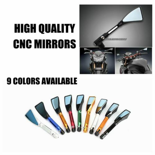 1 Pair CNC Motorcycle 8mm 10mm Rear View Side Mirrors KTM Super Duke ...