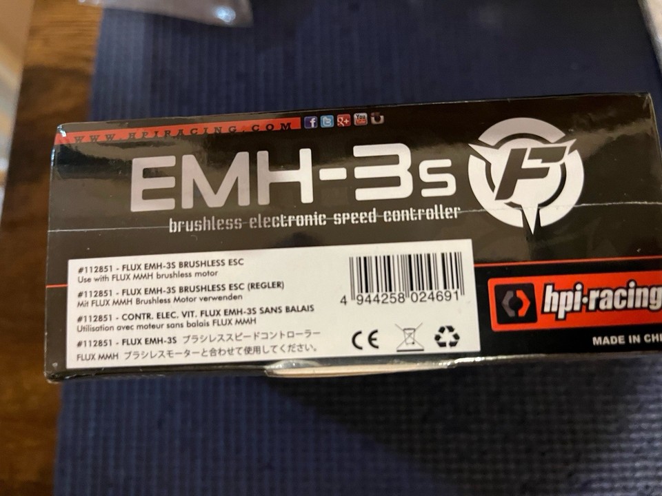 HPI ESC EMH- 3s HPI Savage XS Flux 1/12 Monster Truck | eBay UK