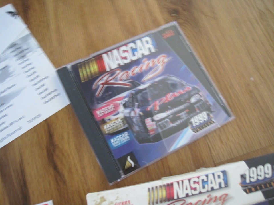 Nascar Racing Video Computer CD Game 1999 Edition Vintage | eBay