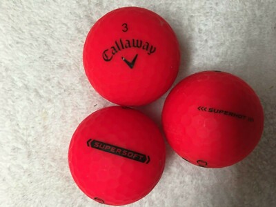 24 Callaway Matte Red Color (this item supersoft model only) 5A/4A ...