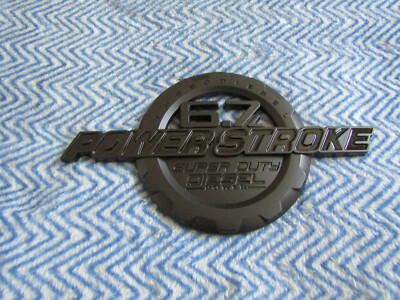 6.7L 6.7 POWER STROKE TURBO DIESEL SUPER DUTY DIESEL POWER EMBLEM NEW ...