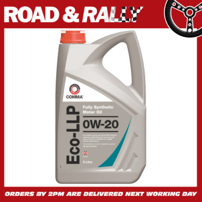 Comma Eco-LLP 0W20 Fully Synthetic Engine Oil 5 Litre ECOLLP5L | eBay UK