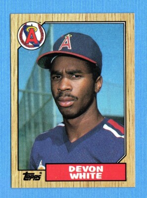 1987 Topps #139 Devon White California Angels | eBay