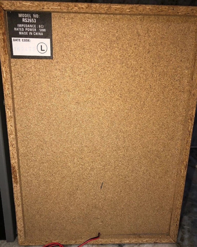 RCA RS 2635 AM FM Cassette Home Theater Compact Audio System CD Fixer ...