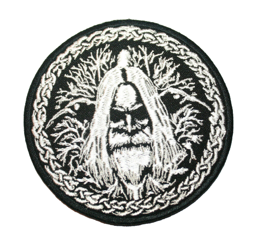 Morale Patch Norse Nordic Mythology Viking God Odin With Crows and Tree ...