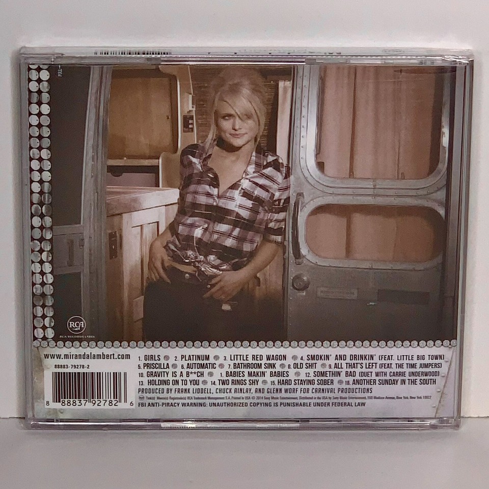 Factory Sealed (shrink wrapped) Platinum by Miranda Lambert CD ...