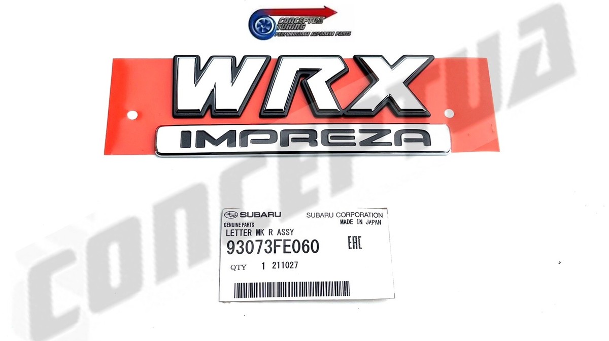 Subaru Impreza Logo Subaru Impreza GC8 WRX STI Green/Yellow Decal