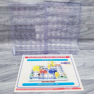 Elenco Snap Circuits 2X Base Grids and Projects 1-101 Instruction Manual | eBay