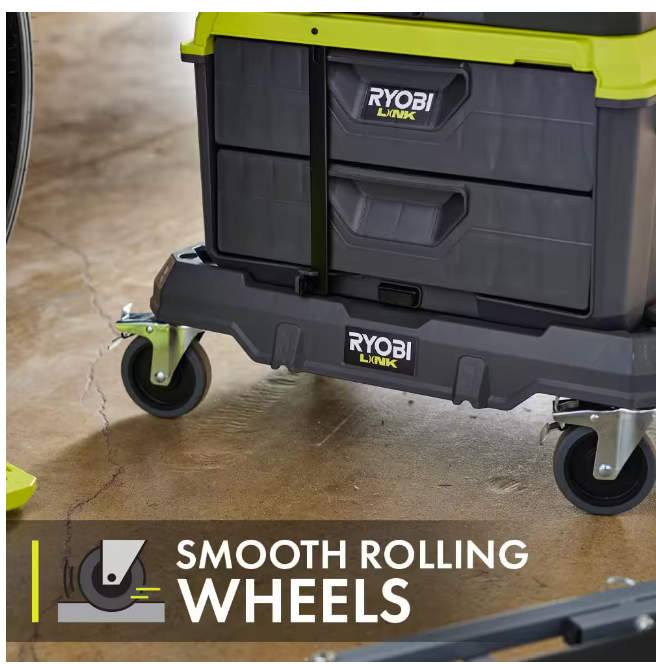RYOBI LINK STM204 Modular Dolly Multi-Purpose Rolling Base New in Open ...