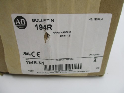 ALLEN BRADLEY 194R-N1 SER. A NSMP | eBay