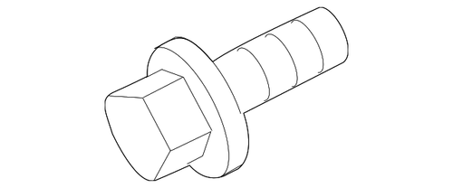 Genuine Nissan 2009-2021 Nissan - Belt Tensioner Bolt 081B7-0701A | eBay