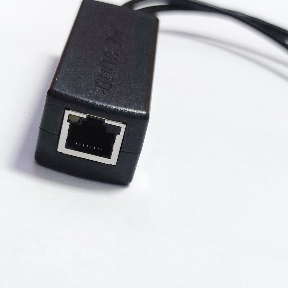 Gigabit PoE Splitter 10/100Mbps POE Splitter DC Ausgang 12V Over ...