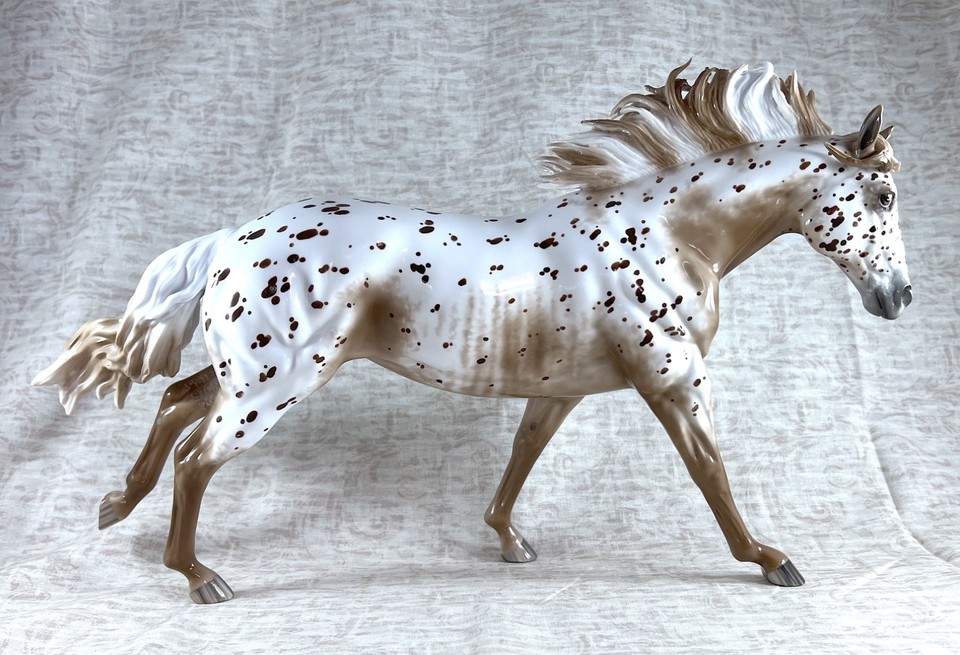 Peter Stone TUMULT, CHESTNUT APPALOOSA RUNNING STOCK HORSE, REMINGTON ...