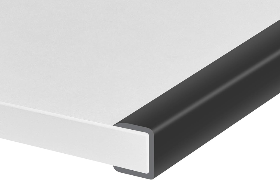 Rubber Edge Trim, Self-Adhesive Flexible Edge Protector for Plywood ...