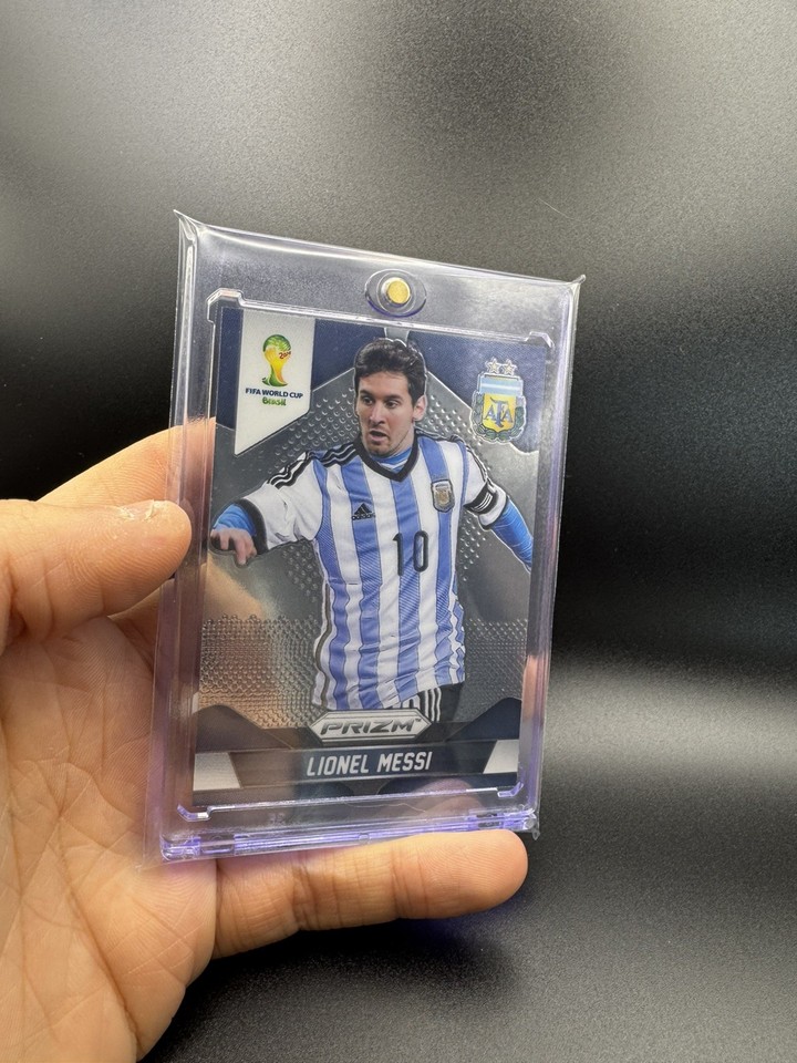 Panini World Cup 2014 Prizm Card #12 Lionel Messi Base Card | eBay UK