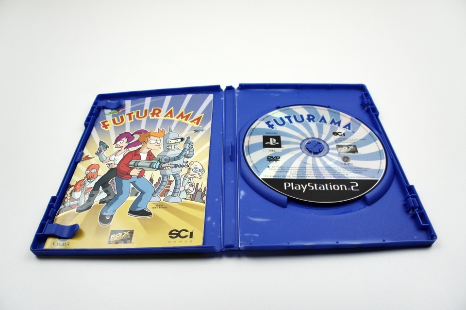 Futurama Sony PlayStation 2 PS2 Game Complete With Manual PAL - Free ...