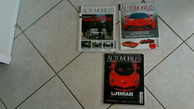2008/2014-Lot 3 Magazines "automobiles classiques"-special Ferrari! | eBay