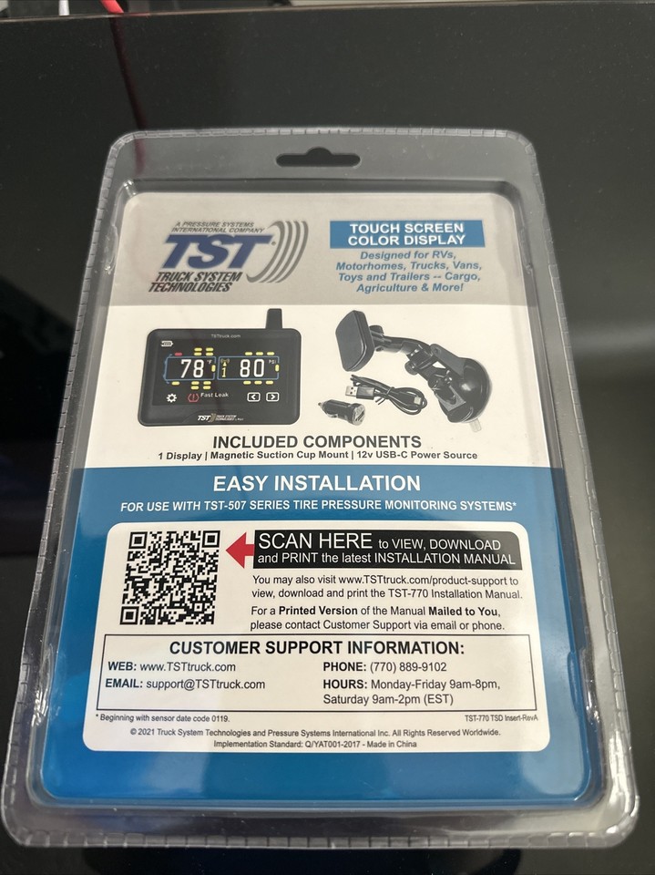 truck system technologies tire monitor system TST 770 series | eBay